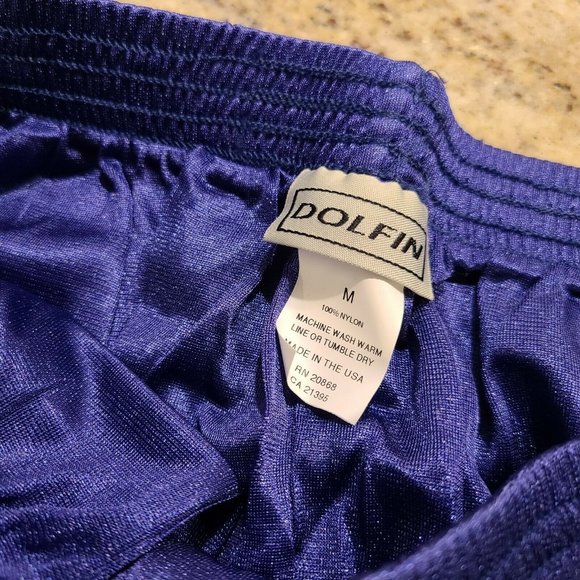 Dolfin | Shorts | Vtg Dolfin Nylon Shiny Wliner Pocket Hooters Style ...